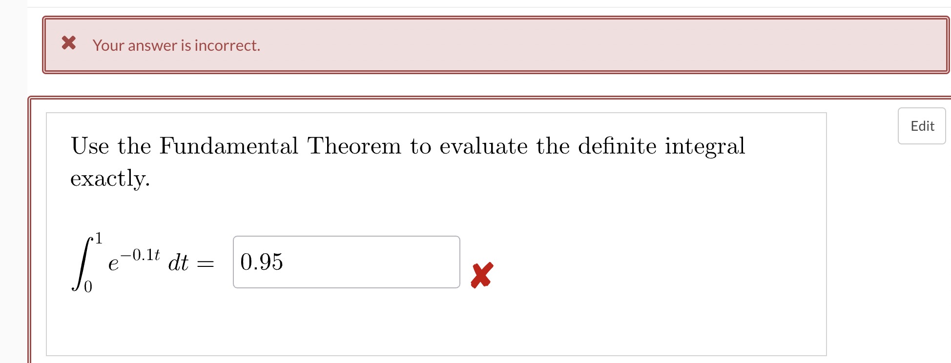 Solved Use the Fundamental Theorem to evaluate the definite | Chegg.com