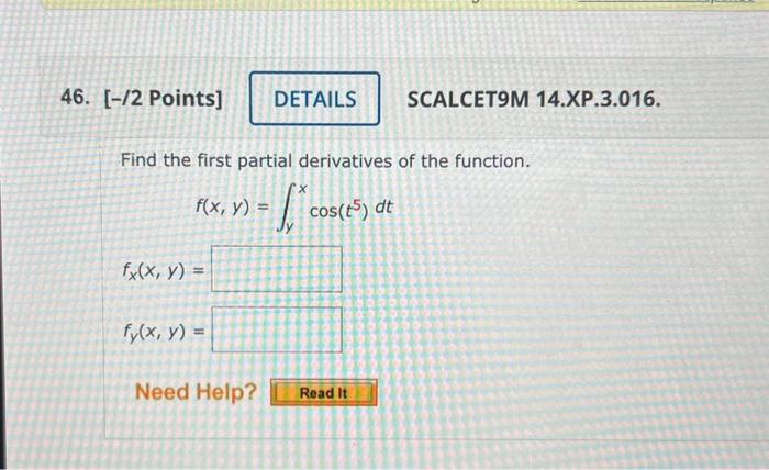 Solved Find the first partial derivatives of the function. | Chegg.com