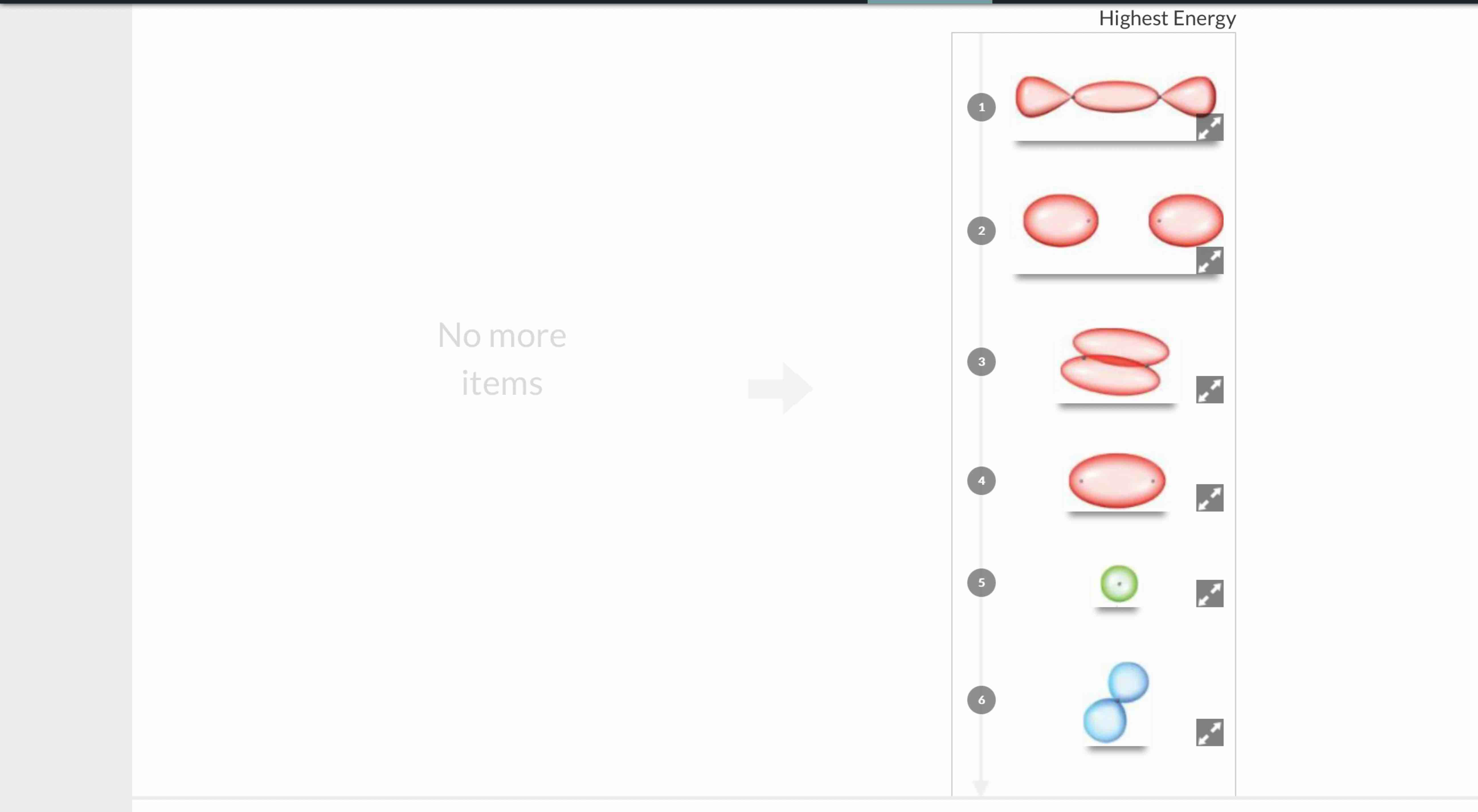 Solved 2s ﻿Atomic Orbital from Nitrogen:Highest EnergyNo | Chegg.com