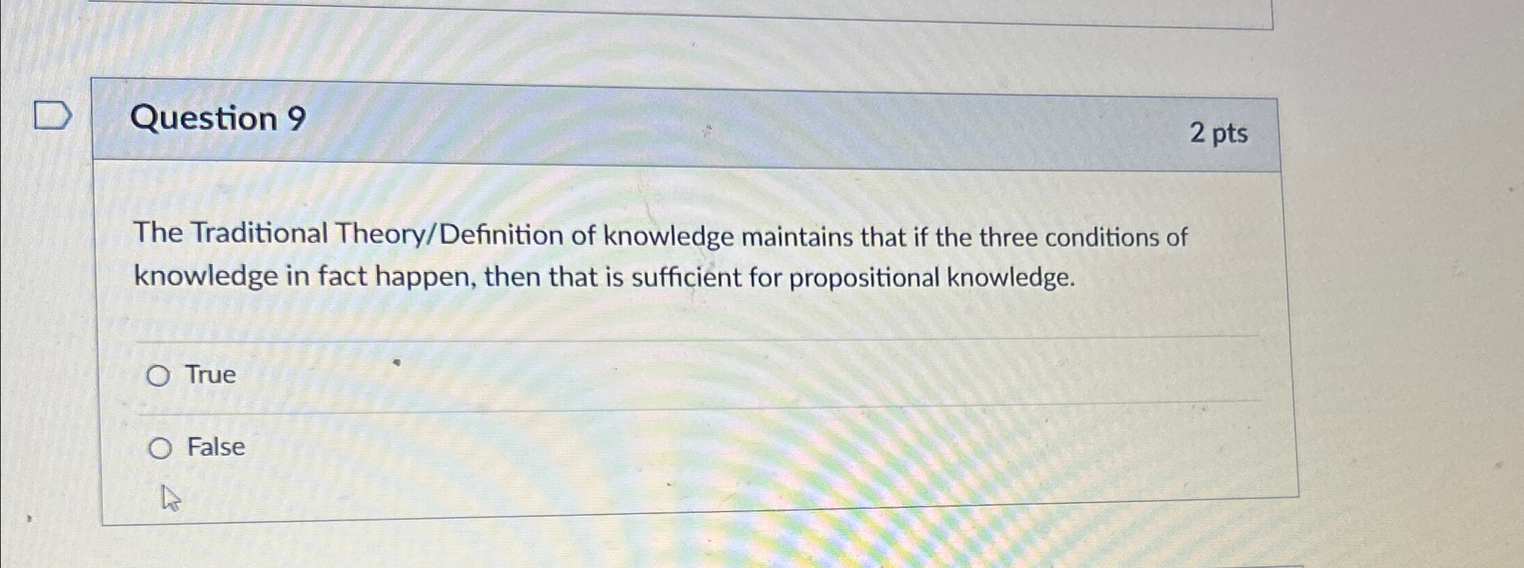 Solved Question 92 ﻿ptsThe Traditional Theory/Definition of | Chegg.com