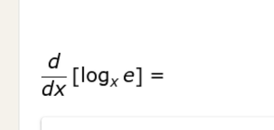 Solved P хр [logx e] = | Chegg.com