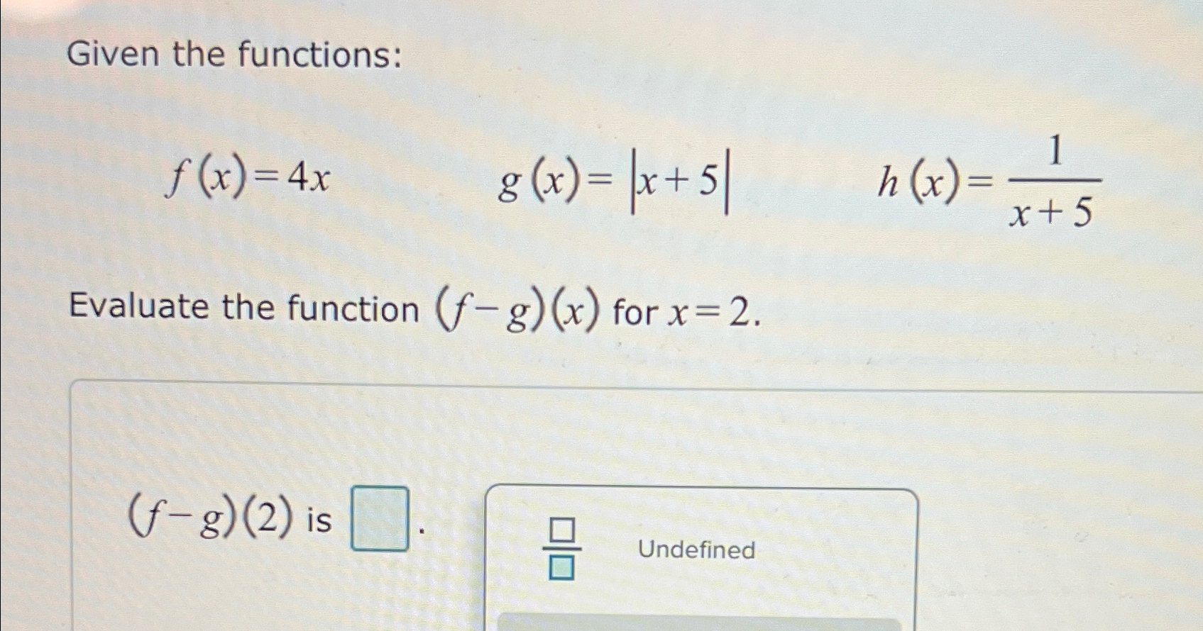Solved Given the | Chegg.com