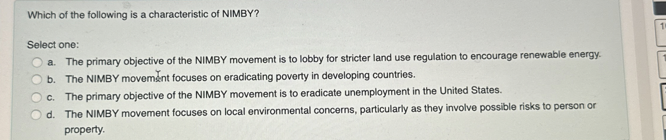 Solved Which of the following is a characteristic of | Chegg.com