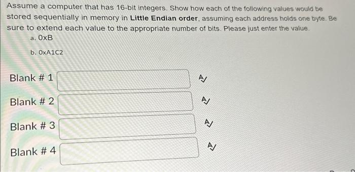 Solved Assume a computer that has 16 -bit integers. Show how | Chegg.com
