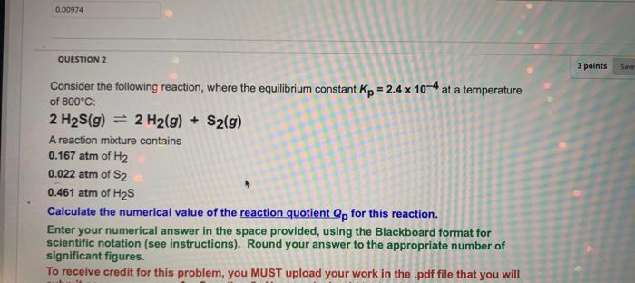 Solved Consider the following reaction, where the | Chegg.com