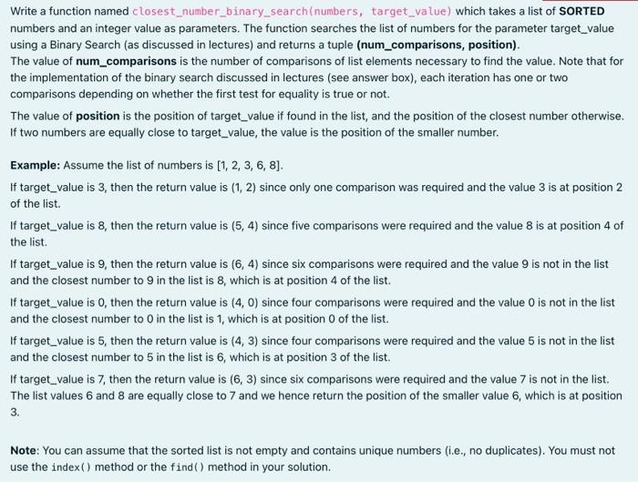 Solved Write a function named | Chegg.com