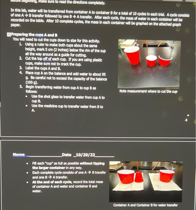 Solved i dont have the materials to do this, if anyone can | Chegg.com