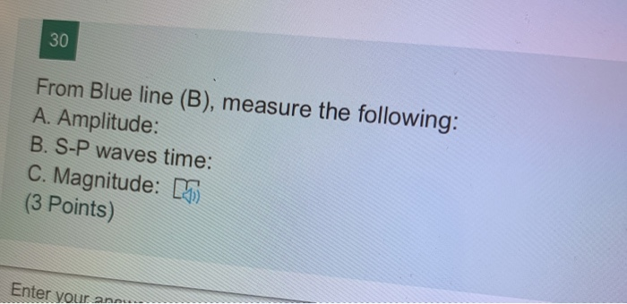 Solved Measure earthquake magnitude by nomogram scale 15 *** | Chegg.com