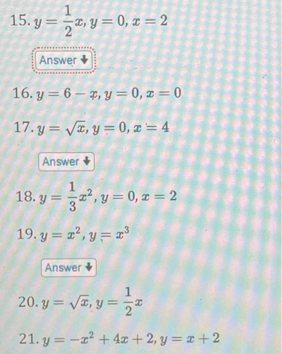 Solved find the center of mass of a planar lamina for the | Chegg.com