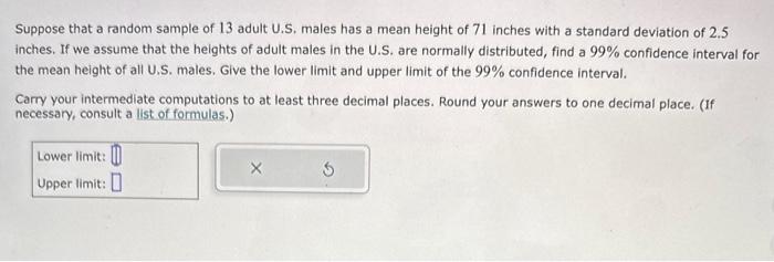 Solved Consider the following random sample of diameter | Chegg.com