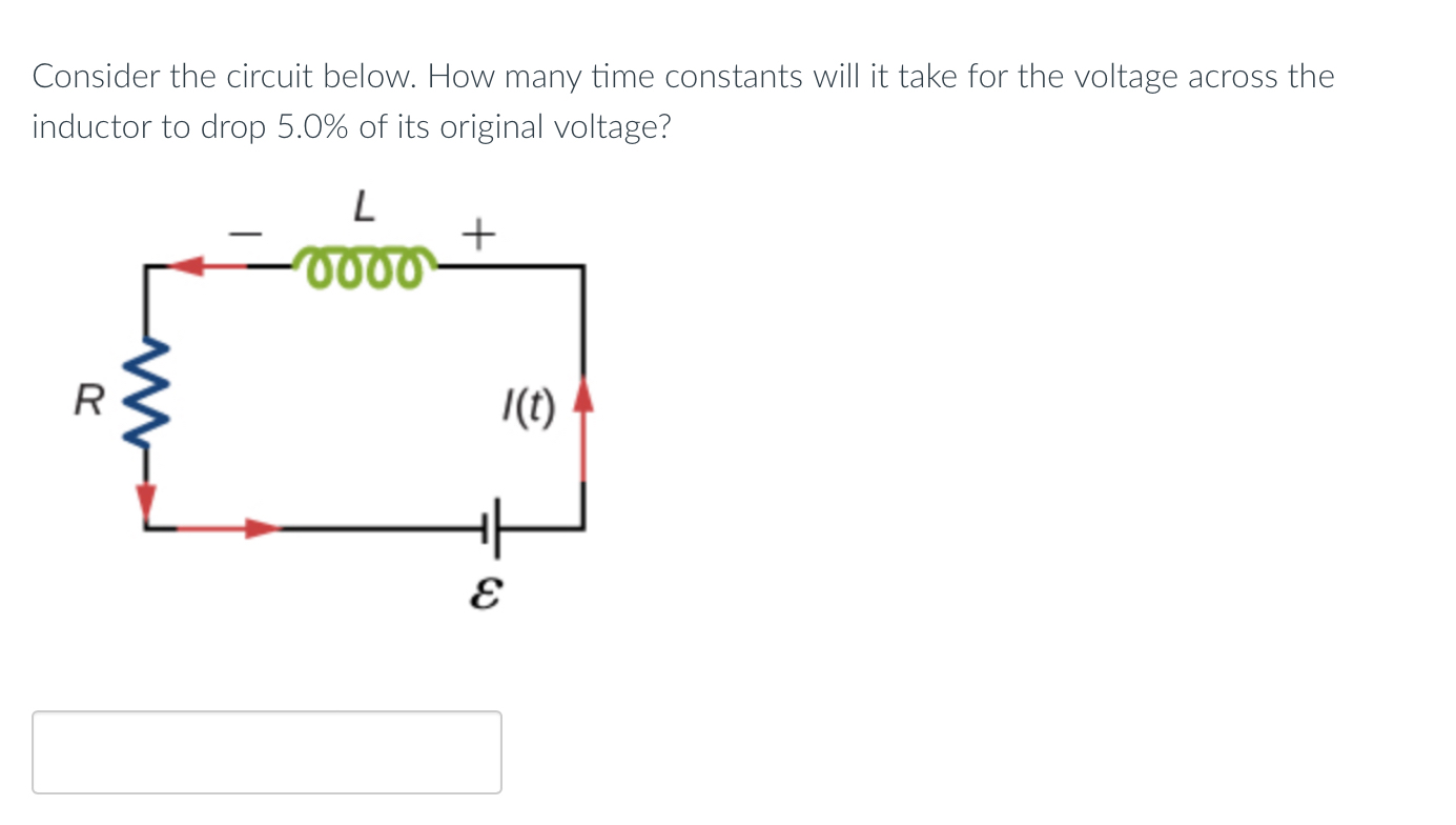 Solved Consider the circuit below. How many time constants | Chegg.com