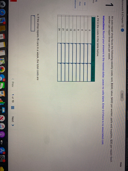 Solved UDHULUM 2U Laddard Homework 6 (Chapter 12) A Seved | Chegg.com Solved UDHULUM 2U Laddard Homework 6 (Chapter 12) A Seved | Chegg.com