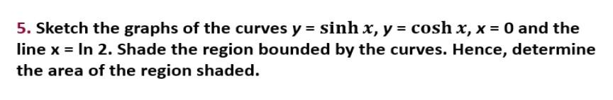 Solved 5. Sketch the graphs of the curves | Chegg.com