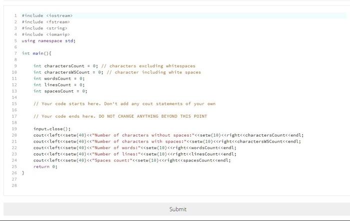 Solved Write A C Program That Reads A File Named Words Txt
