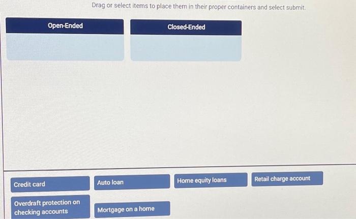 Solved Drag or select items to place them in their proper | Chegg.com Solved Drag or select items to place them in their proper | Chegg.com