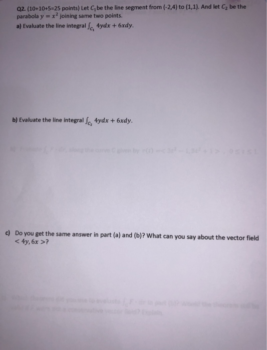 Solved Q2. (10+10+5=25 points) Let G be the line segment | Chegg.com