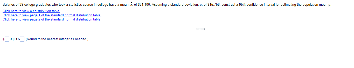 Solved Click here to view at distribution table.Click here | Chegg.com