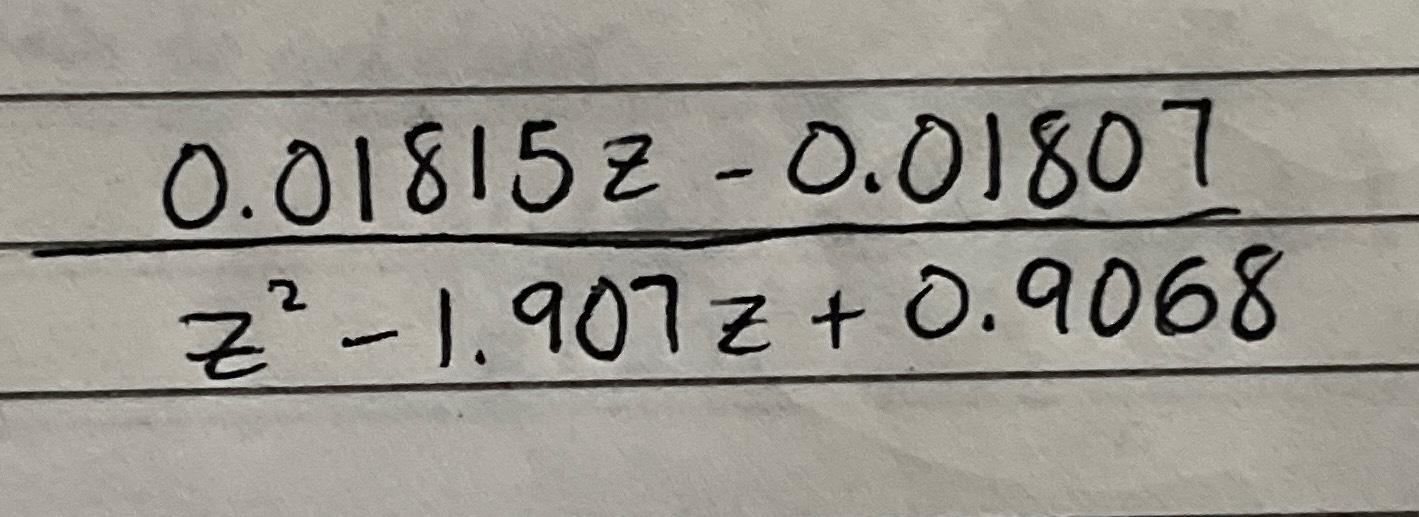 Solved Find Ki and Kp values of this | Chegg.com