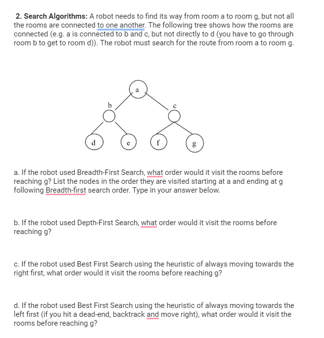 Solved Use pathfinding.js if needed- ﻿Search Algorithms: A | Chegg.com