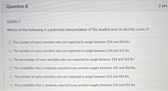 Solved Use the information below to answer the SUMO | Chegg.com