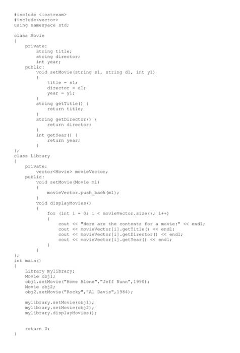 Solved Lab 27 More on Classes CSCI 111 Programming and | Chegg.com