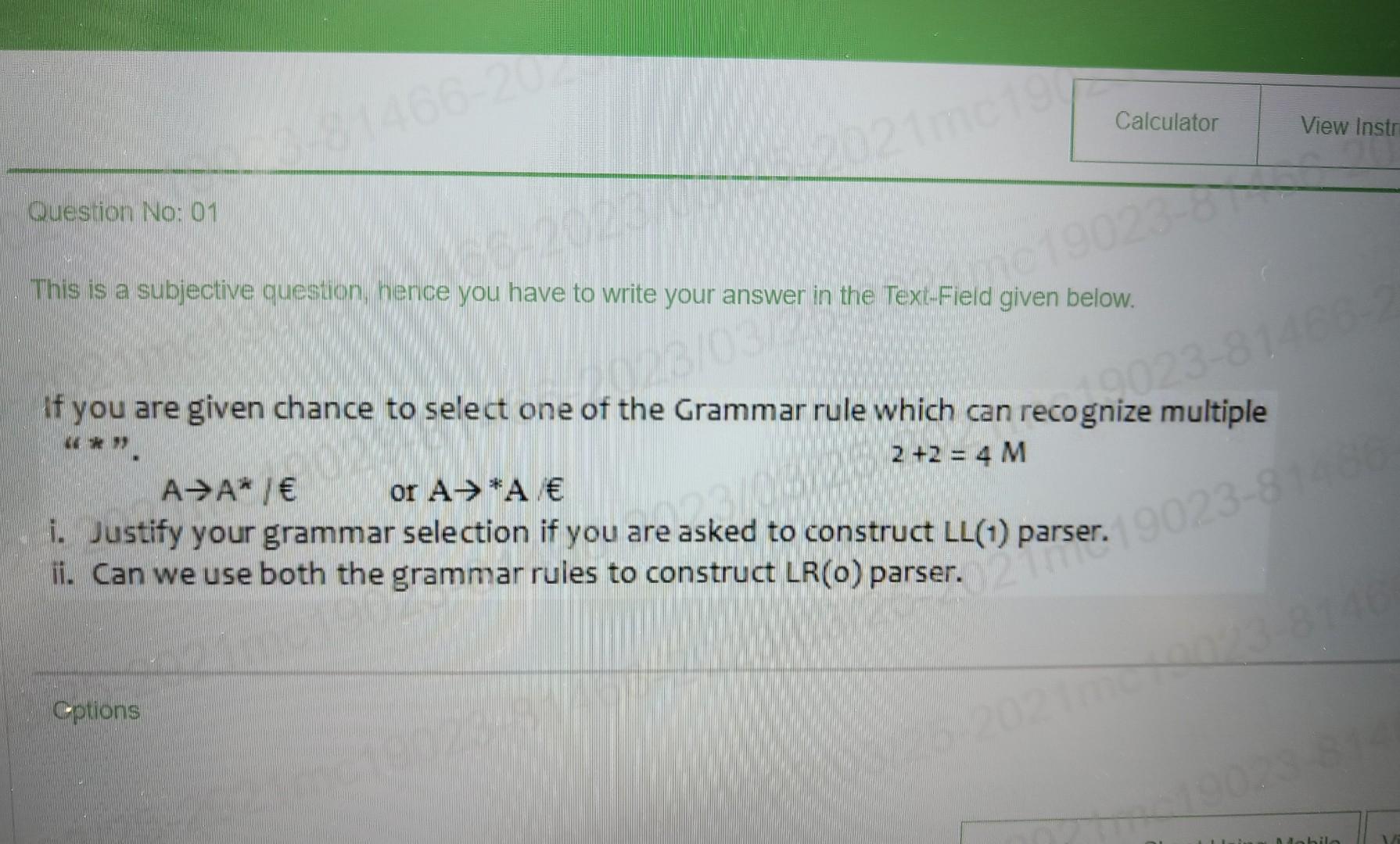 Solved This is a subjective question, hence you have to | Chegg.com