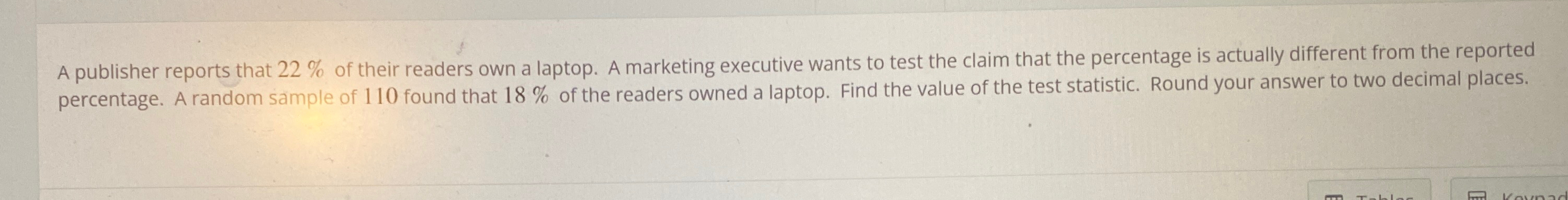 Solved A publisher reports that 22% ﻿of their readers own a | Chegg.com