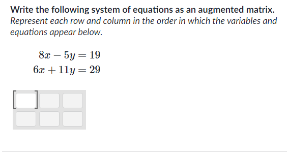Solved Write the following system of equations as an | Chegg.com