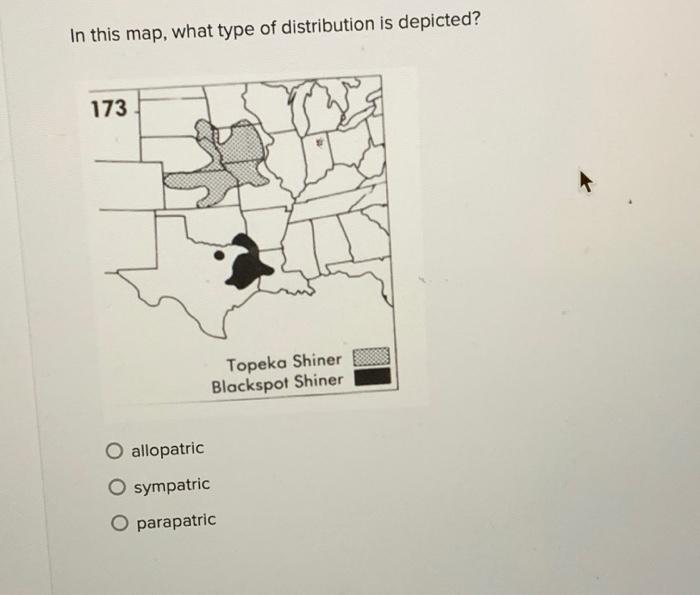 Solved In this map, what type of distribution is depicted? | Chegg.com