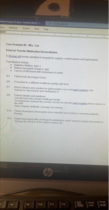 Case Study A1: Mr. Ting Mediration Reconciliztion on | Chegg.com