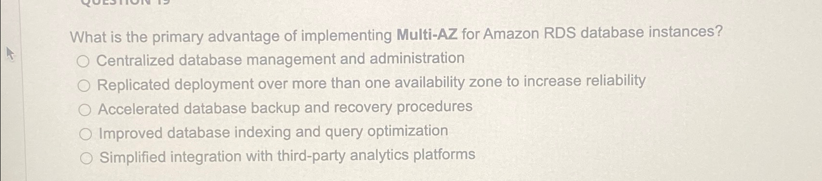 Solved What is the primary advantage of implementing | Chegg.com