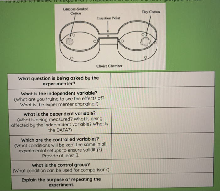 Solved Experimental Design Practice Part 1: Analyze an | Chegg.com