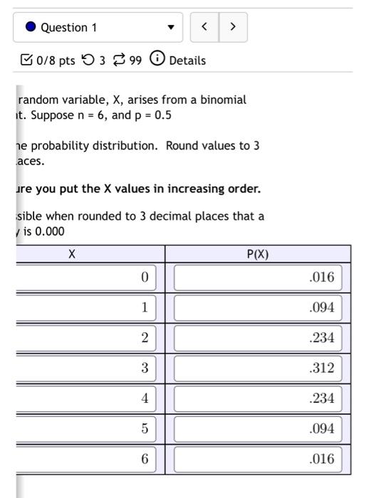 Solved random variable, X, arises from a binomial it. | Chegg.com