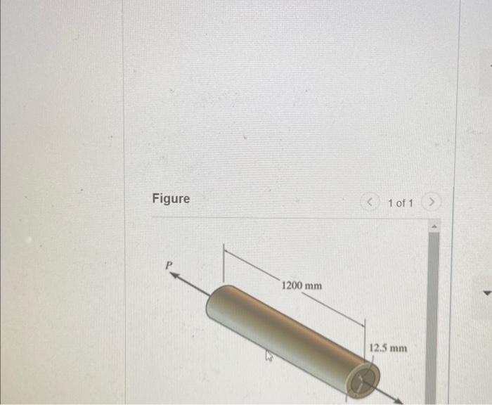 Solved The thin-walled tube is subjected to an axial force | Chegg.com