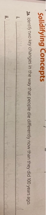 Solved Solidifying Concepts 2a. Identify two key changes in | Chegg.com