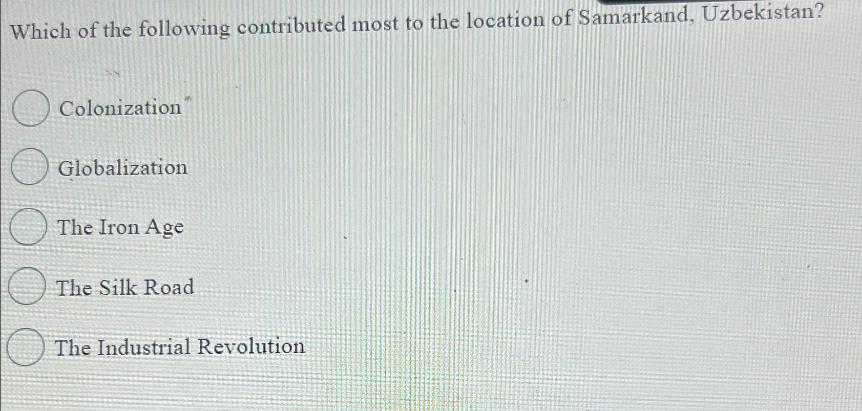 Solved Which of the following contributed most to the | Chegg.com