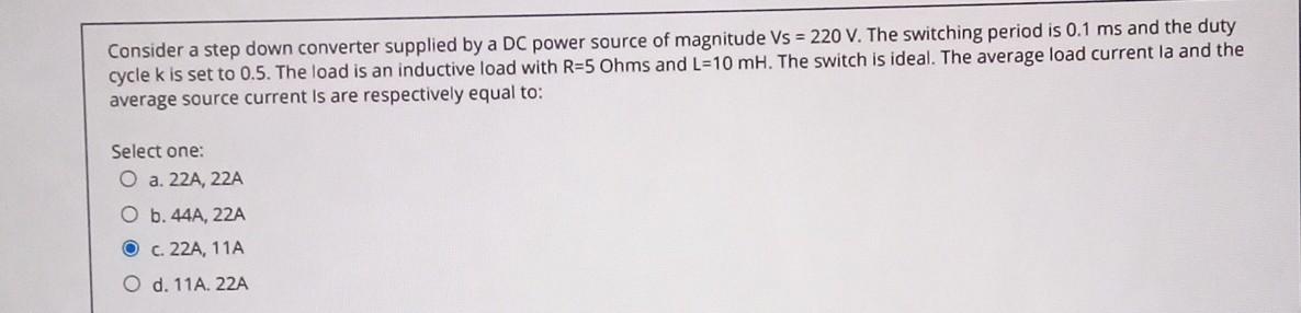 Solved A boost regulator has an input voltage Vs=6 V and an | Chegg.com