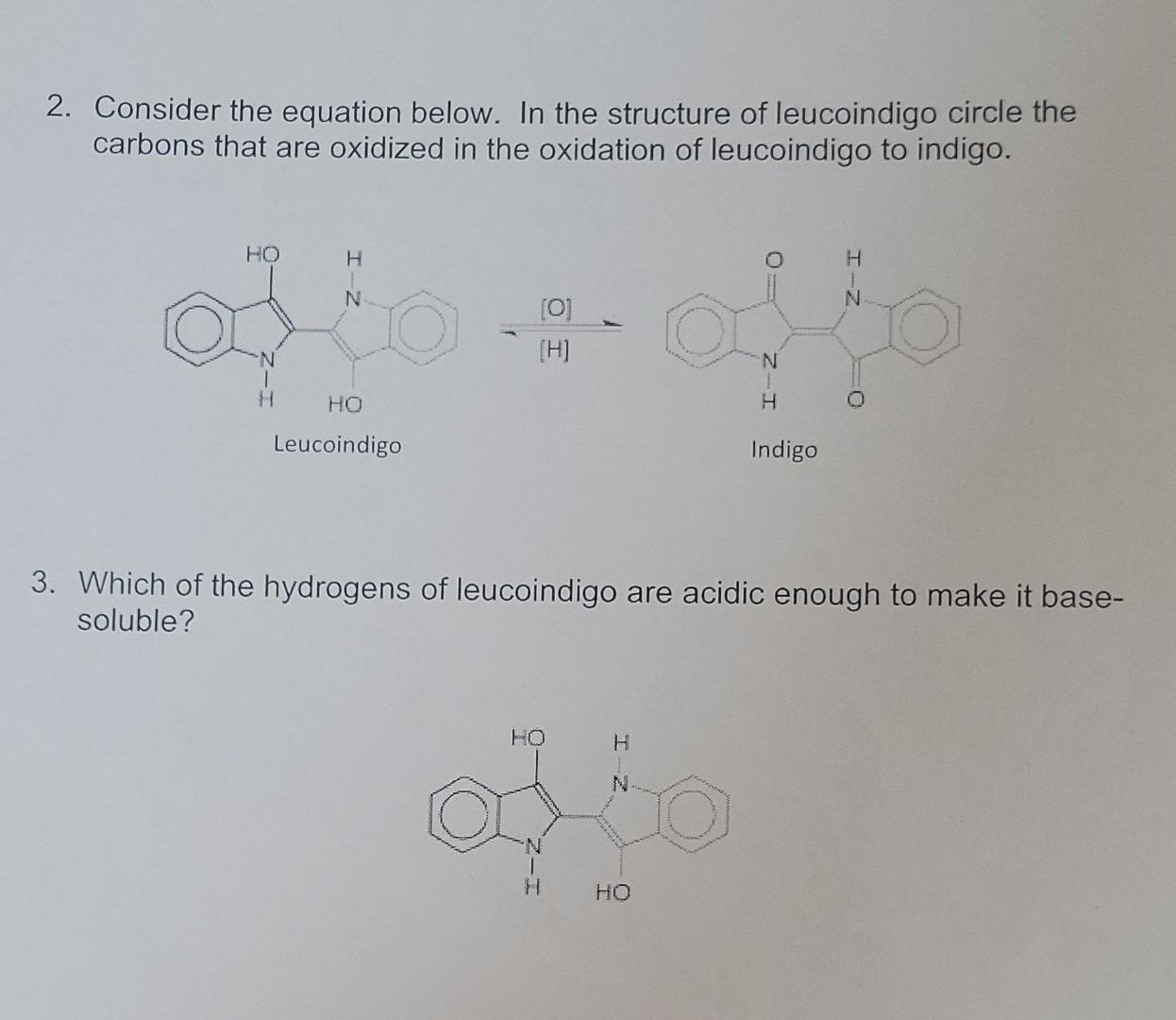 Solved 2. Consider the equation below. In the structure of | Chegg.com