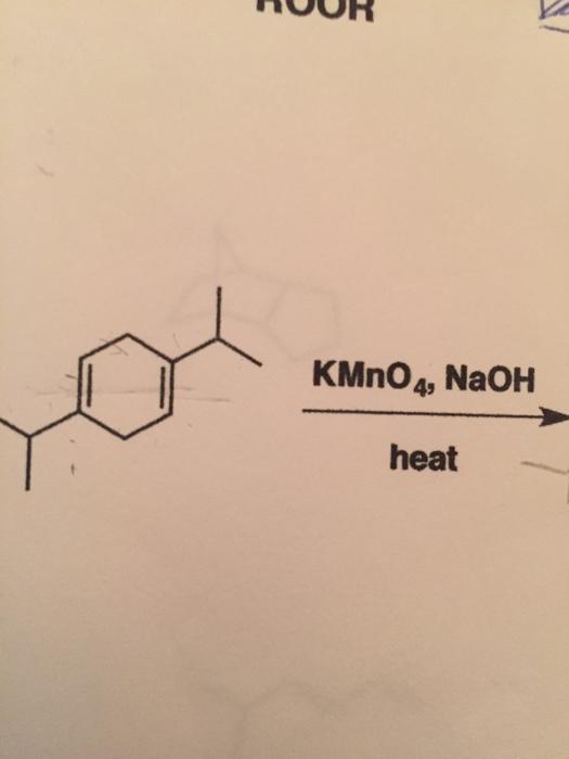 Solved KMnO4, NaOH heat | Chegg.com