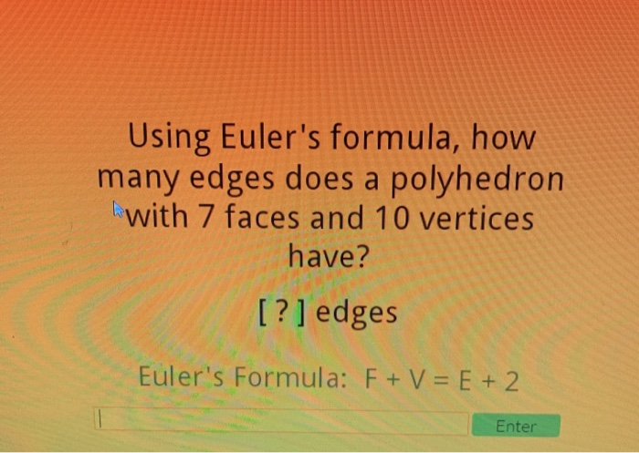 Solved Using Euler's formula, how many edges does a | Chegg.com