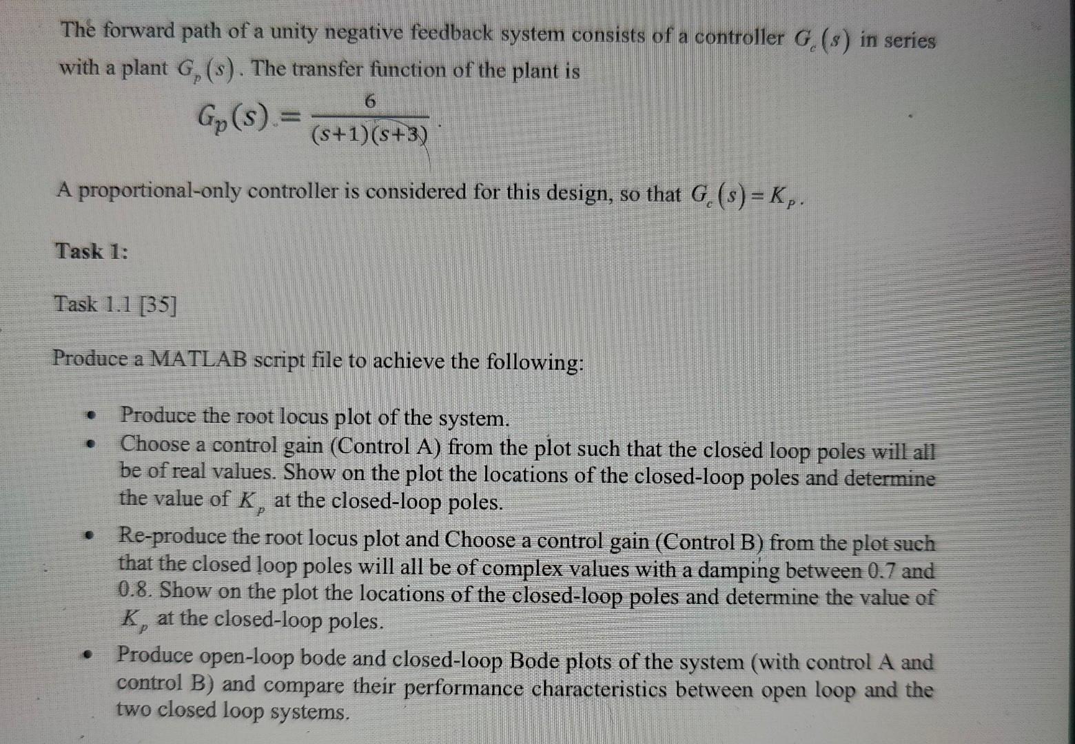 Solved The question is to produce a Matlab code that can | Chegg.com