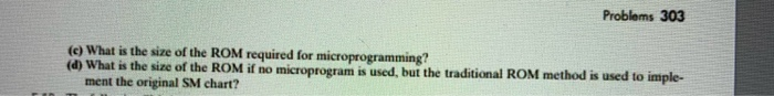 Solved 5.16 Realize the following SM chart using a ROM with | Chegg.com