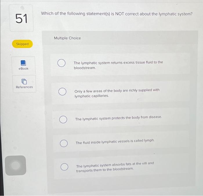 Solved Which of the following statement(s) is NOT correct | Chegg.com