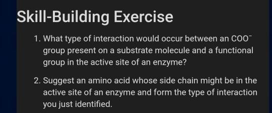 Solved Skill-Building Exercise 1. What type of interaction | Chegg.com