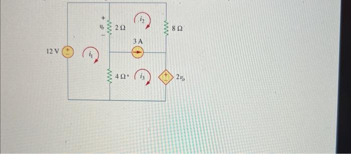 Solved Using the mesh current method, calculate the currents | Chegg.com