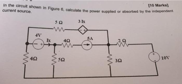 [Solved]: circuits solve fast In the circuit shown in Figure