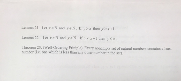 Solved Provide a mathematical proof for Lemma a8, Lemma 29, | Chegg.com