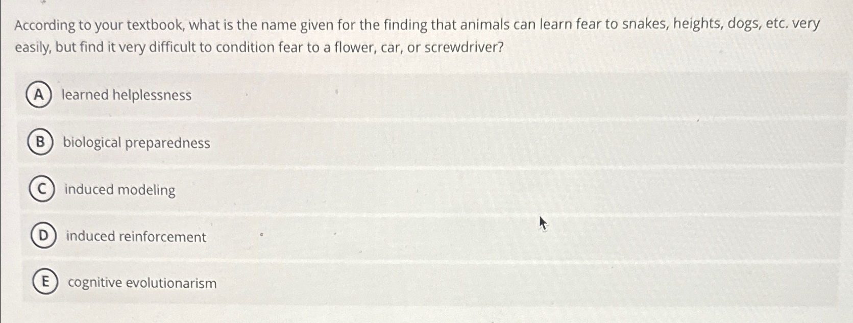 Solved According to your textbook, what is the name given | Chegg.com