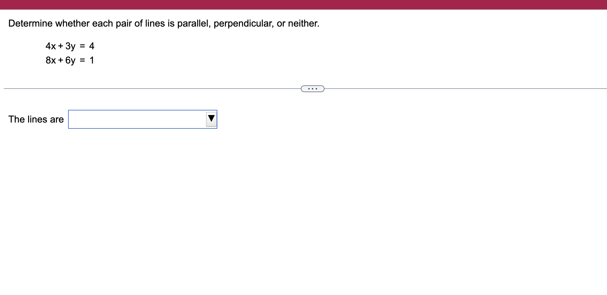 Solved Determine whether each pair of lines is parallel, | Chegg.com