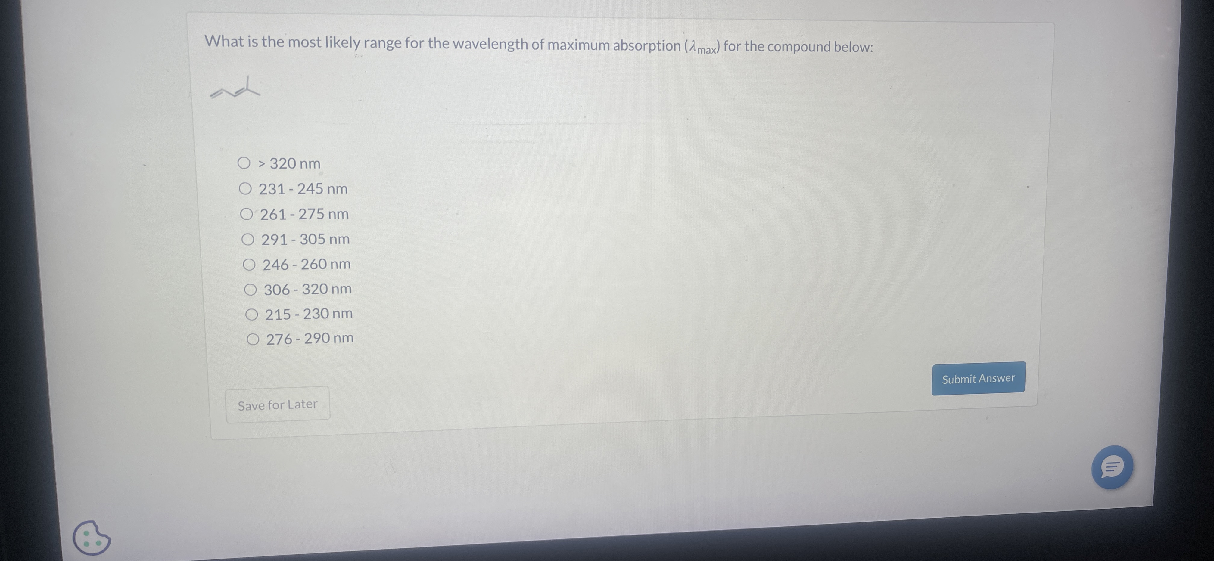 Solved What is the most likely range for the wavelength of | Chegg.com